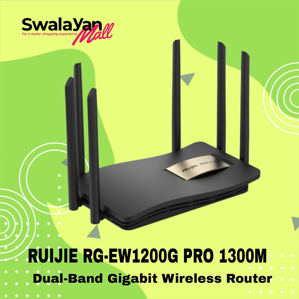 Jual RUIJIE REYEE RG-EW1200G PRO 1300M Dual-band Gigabit Wireless ...