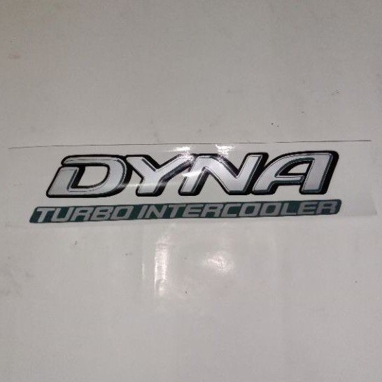 Jual stiker Dyna turbointecooler Toyota Dyna saurus | Shopee Indonesia