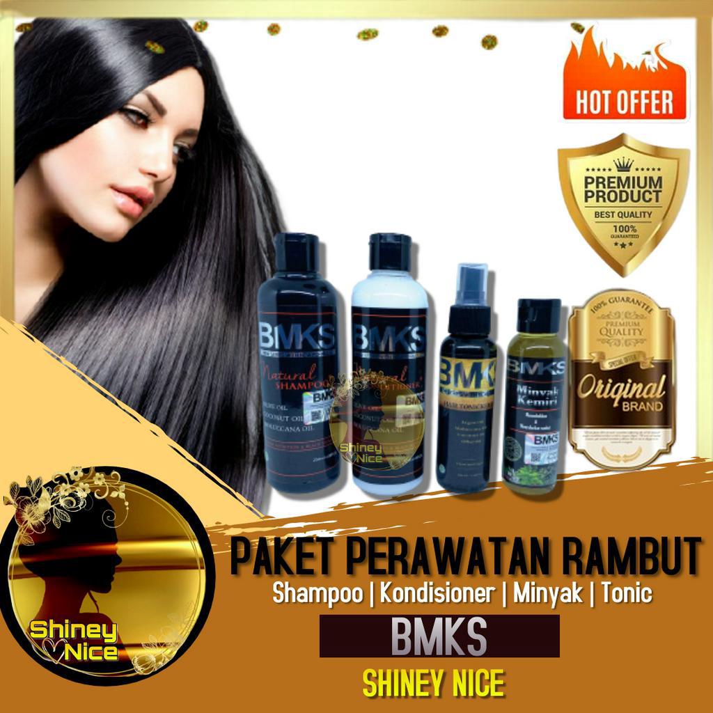 Jual PAKET LENGKAP BMKS PAKET PERAWATAN RAMBUT ISI 4 PCS VITAMIN KERING ...