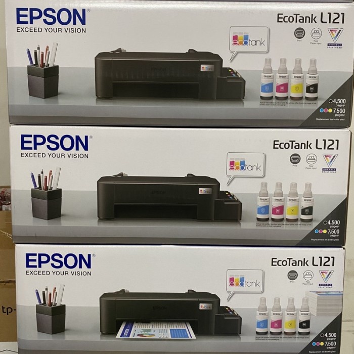 Jual Printer Epson L121 A4 Ink Tank Printer Epson L121 L 121 l121 Infus ...