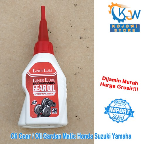 Jual Oli Gardan Oli Gear Box Gerdang Matic Liner Lube 120ML | Shopee ...