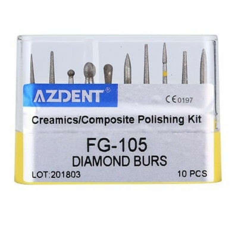 Jual Azdent polishing bur superfine (bur finishing komposit) | Shopee ...
