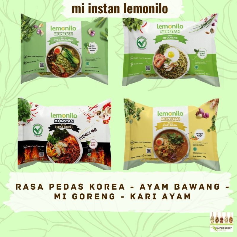 Jual MIE LEMONILO MI INSTAN LEMONILO PEDAS KOREA AYAM BAWANG MIE GORENG ...