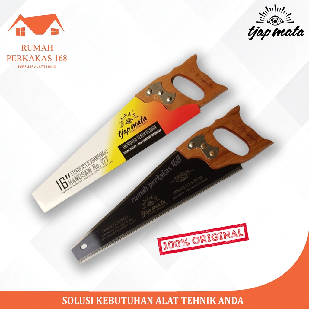 Jual CAP MATA GERGAJI KAYU 16 IN TJAP MATA EYE BRAND GERMANY ORIGINAL ...