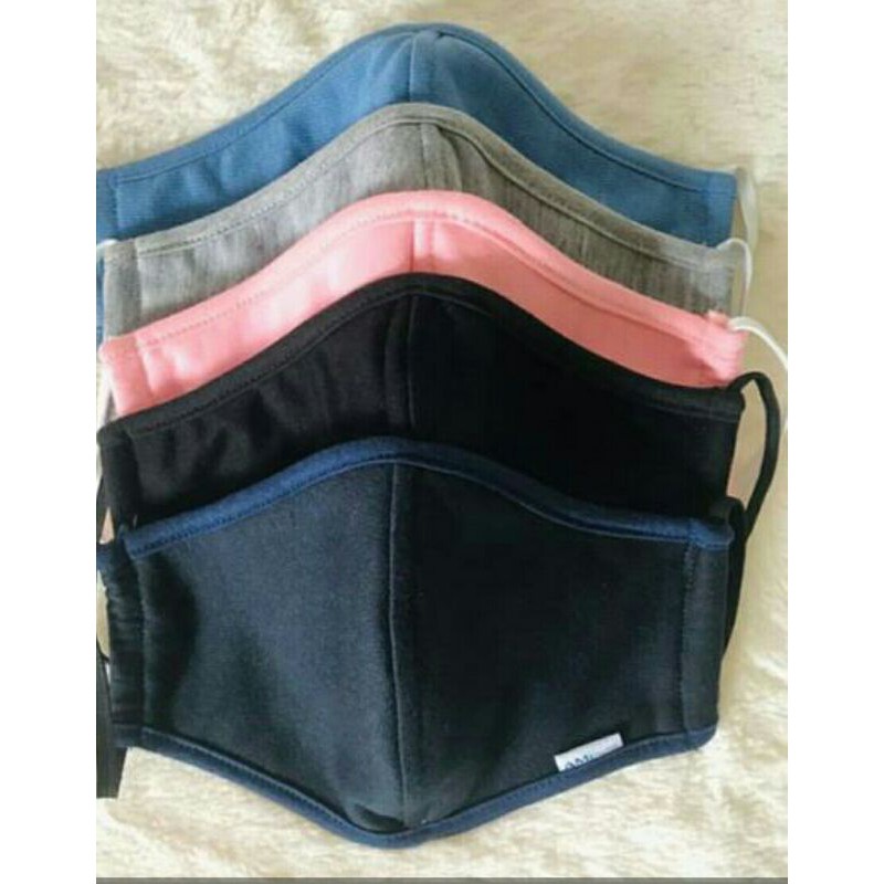 Jual Masker kain AMI health 3 ply | Shopee Indonesia