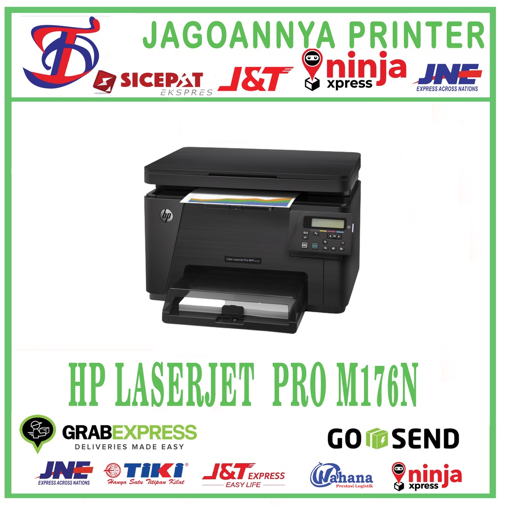 Jual Printer HP Color LaserJet Pro MFP M176n | Print,Scan,Copy warna A4 ...