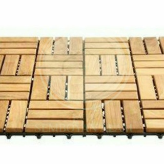 Jual Decking tile / Lantai Kayu / ubin kayu / flooring / lantai etnic ...