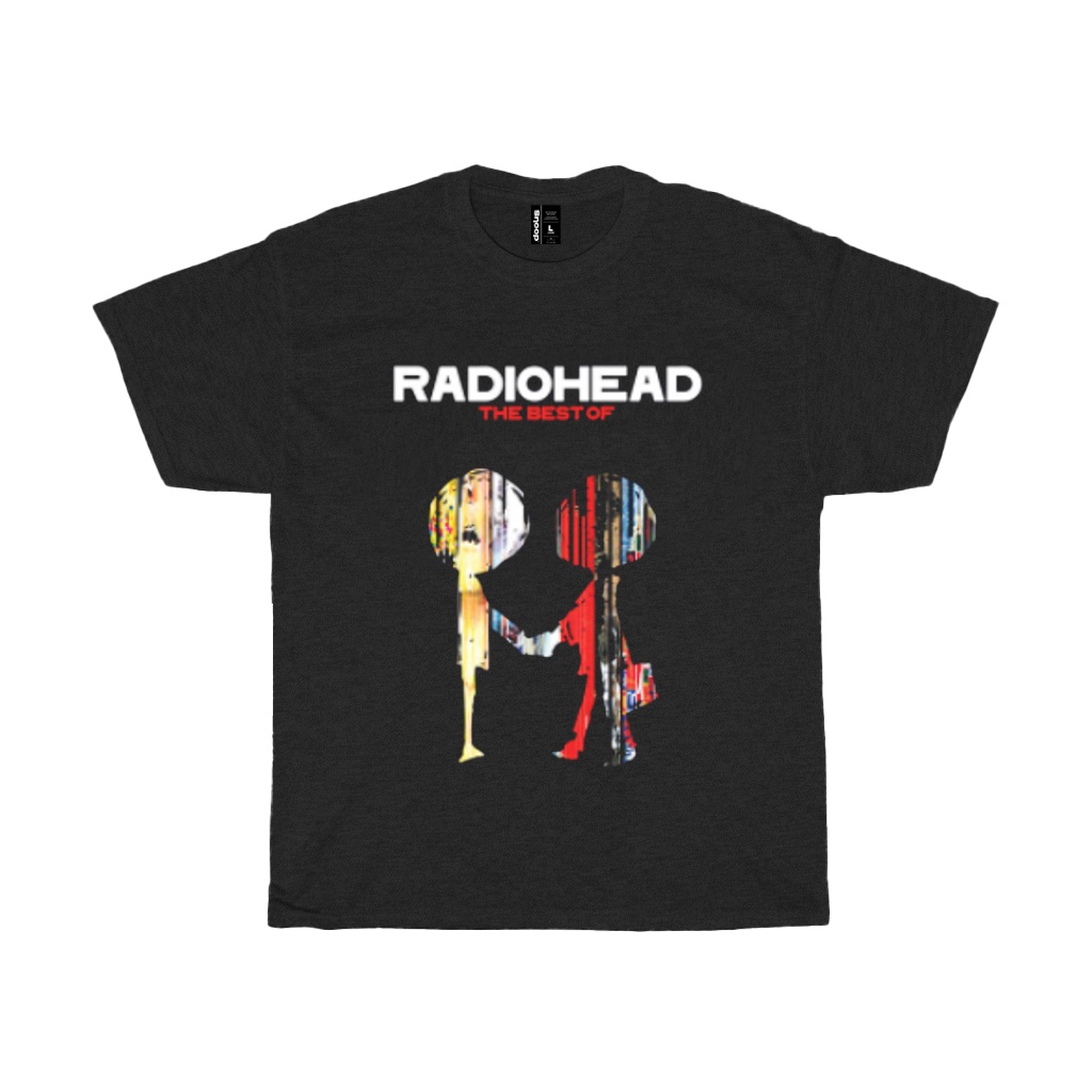 Jual Radiohead Band Tshirt The Best Of Album Regular Fit Print On ...
