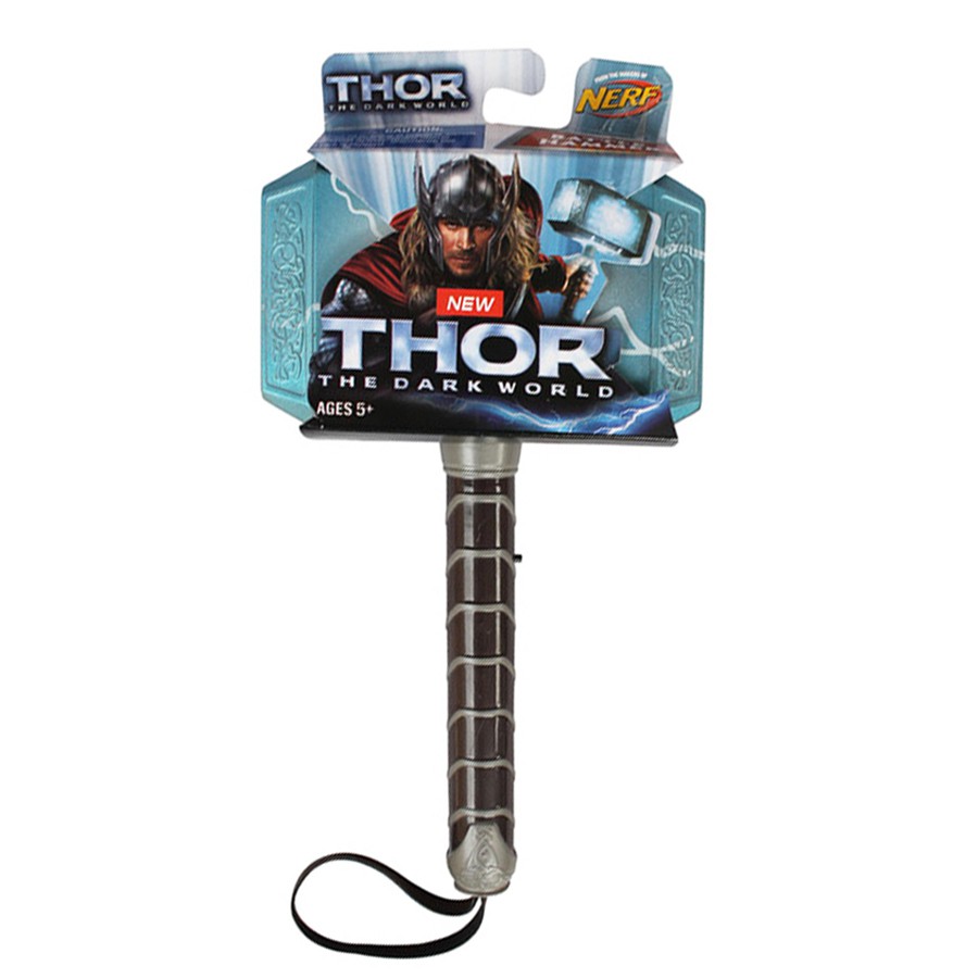 Jual Mainan Anak Palu Thor Bunyi & Suara /Avengers Thor Hammer LED ...