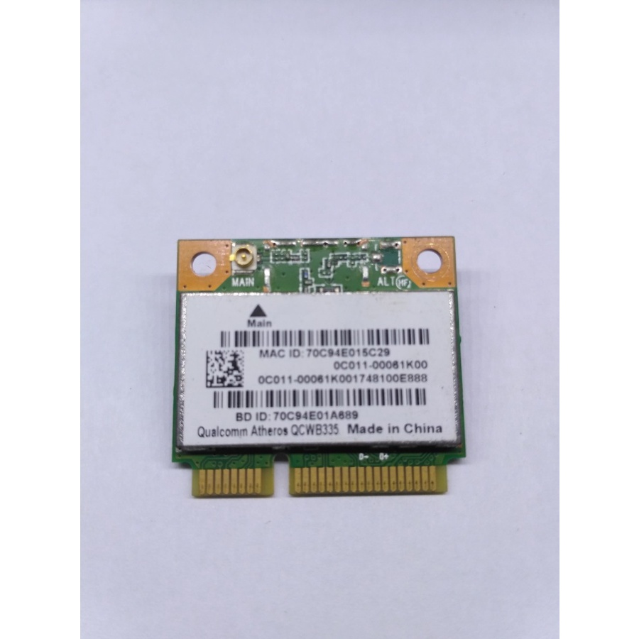 Jual Wifi Card Atheros QCWB335 802.11n Wireless BT4.0 PCIe Half WCBN612AH | Shopee Indonesia