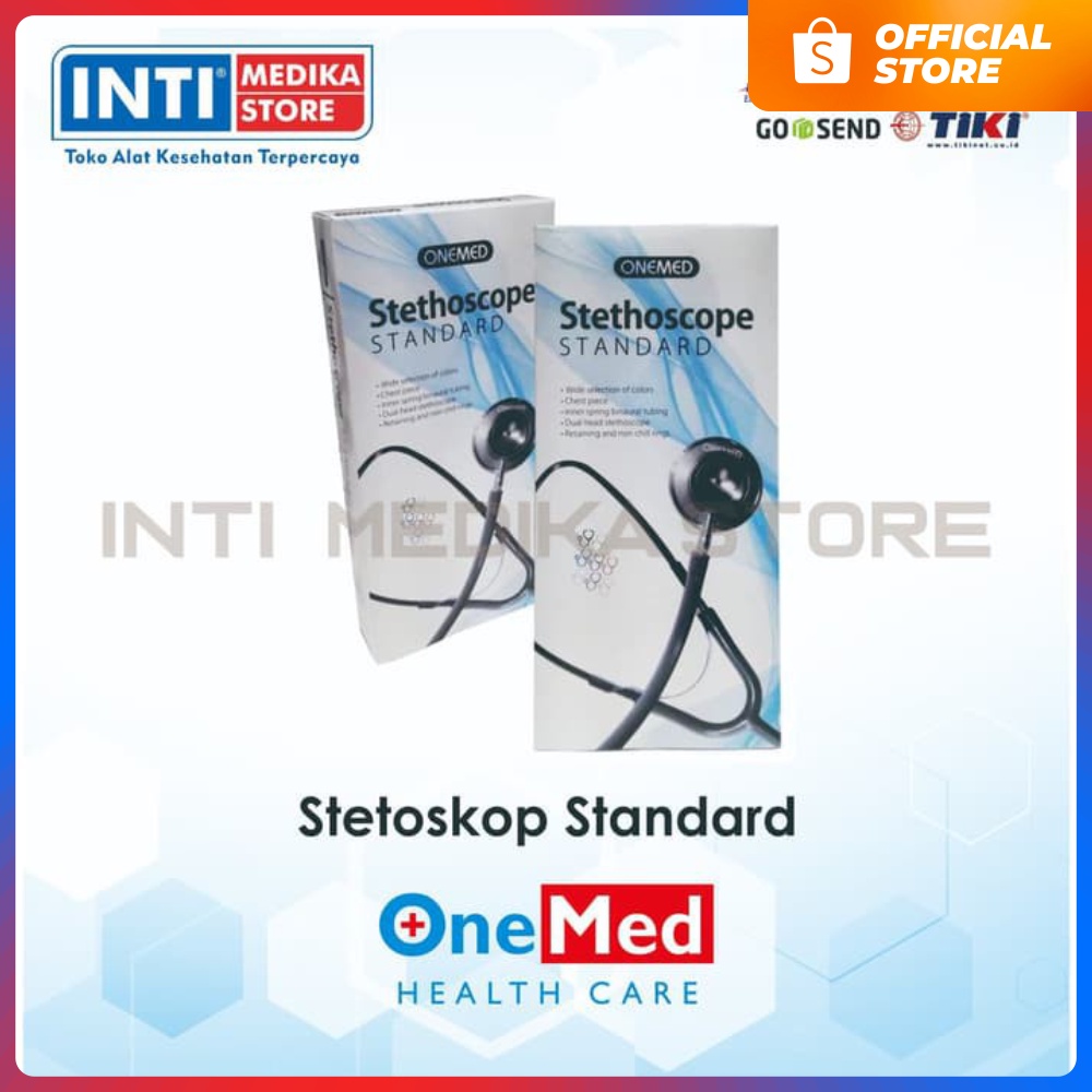 Jual ONEMED - Stetoskop Dewasa STANDAR One Med | Adult Sthetoscope | Shopee Indonesia