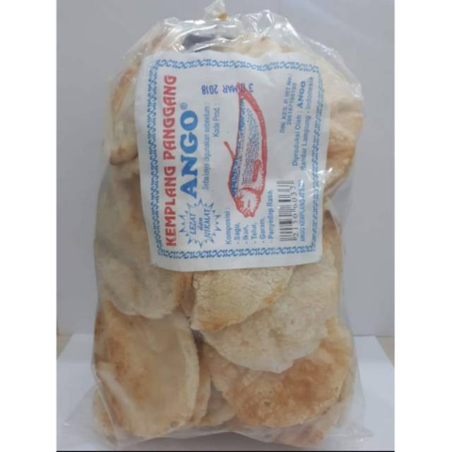 Kerupuk KEMPLANG ANGO keripik panggang ikan KEMASAN KECIL HARGA ...