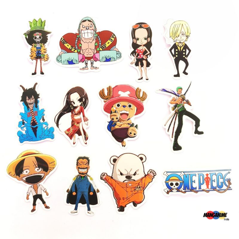 Jual Merchandise Anime One Piece Sticker Pack Vol 2 - Sticker Anime One ...