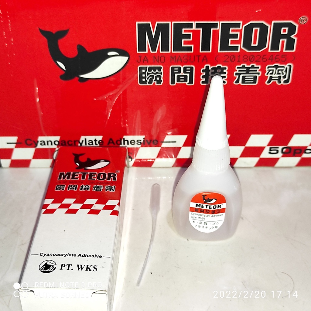Jual Lem korea Super merk Meteor Kwalitas original Dijamin | Shopee ...
