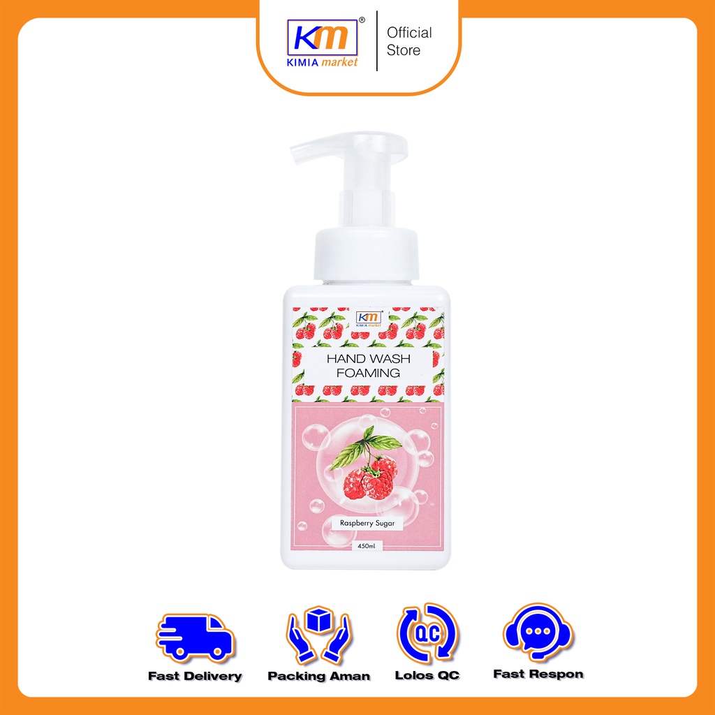 Jual Hand Wash / Sabun Cuci Tangan Foaming wangi Raspberry Sugar 450ml ...