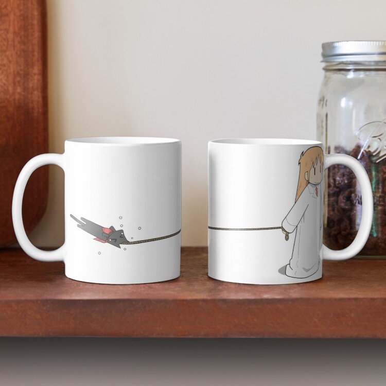 Jual Nichijou Walking Sakamoto Ceramics Coffee Mug | Shopee Indonesia