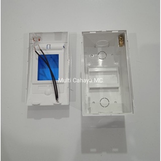 Jual Box MCB 2 Group + Tutup / Rumah MCB 2 Lubang Tanam / Kedudukan MCB ...
