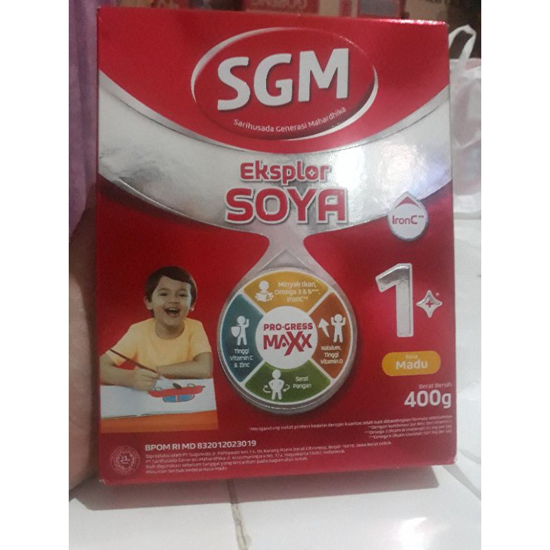 Jual SGM EKSPLOR SOYA 1+ rasa madu 400g Indonesia|Shopee Indonesia