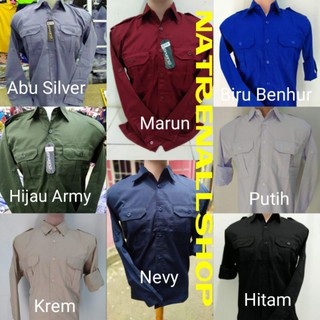 Jual Kemeja Seragam Kerja PNS, Baju Pdh Maroon | Shopee Indonesia