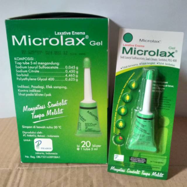 Jual Microlax Gel Obat pelancar BAB / Pelancar BAB | Shopee Indonesia