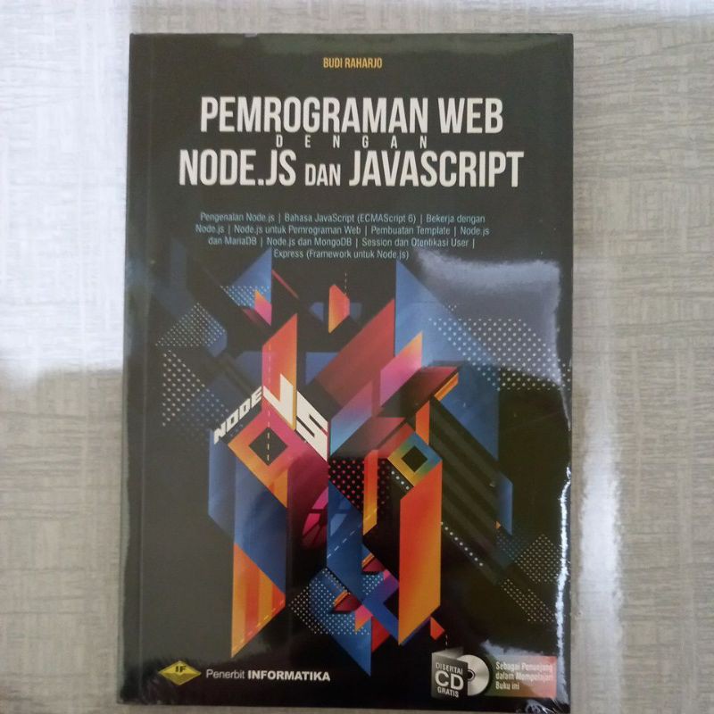 Jual BUKU PEMROGRAMAN WEB DENGAN NODE.JS DAN JAVASCRIPT +CD | Shopee ... Jual BUKU PEMROGRAMAN WEB DENGAN NODE.JS DAN JAVASCRIPT +CD | Shopee ...