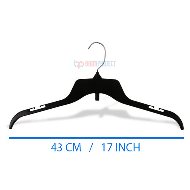 Jual Hanger Baju Dewasa / Gantungan Baju ex Mall Hitam Kurang Mulus ...