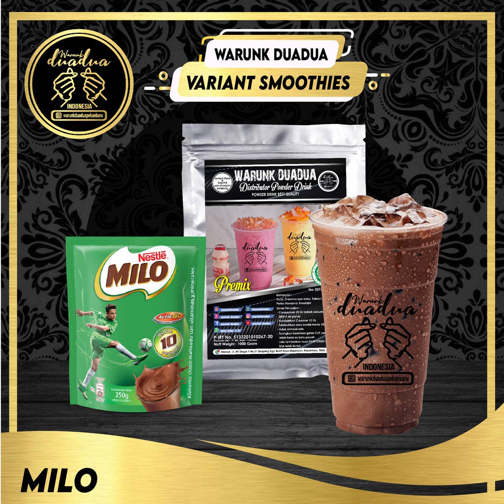Jual MILO 1kg / Bubuk Minuman Premix Rasa Milo Powder Drink Milo 1kg ...