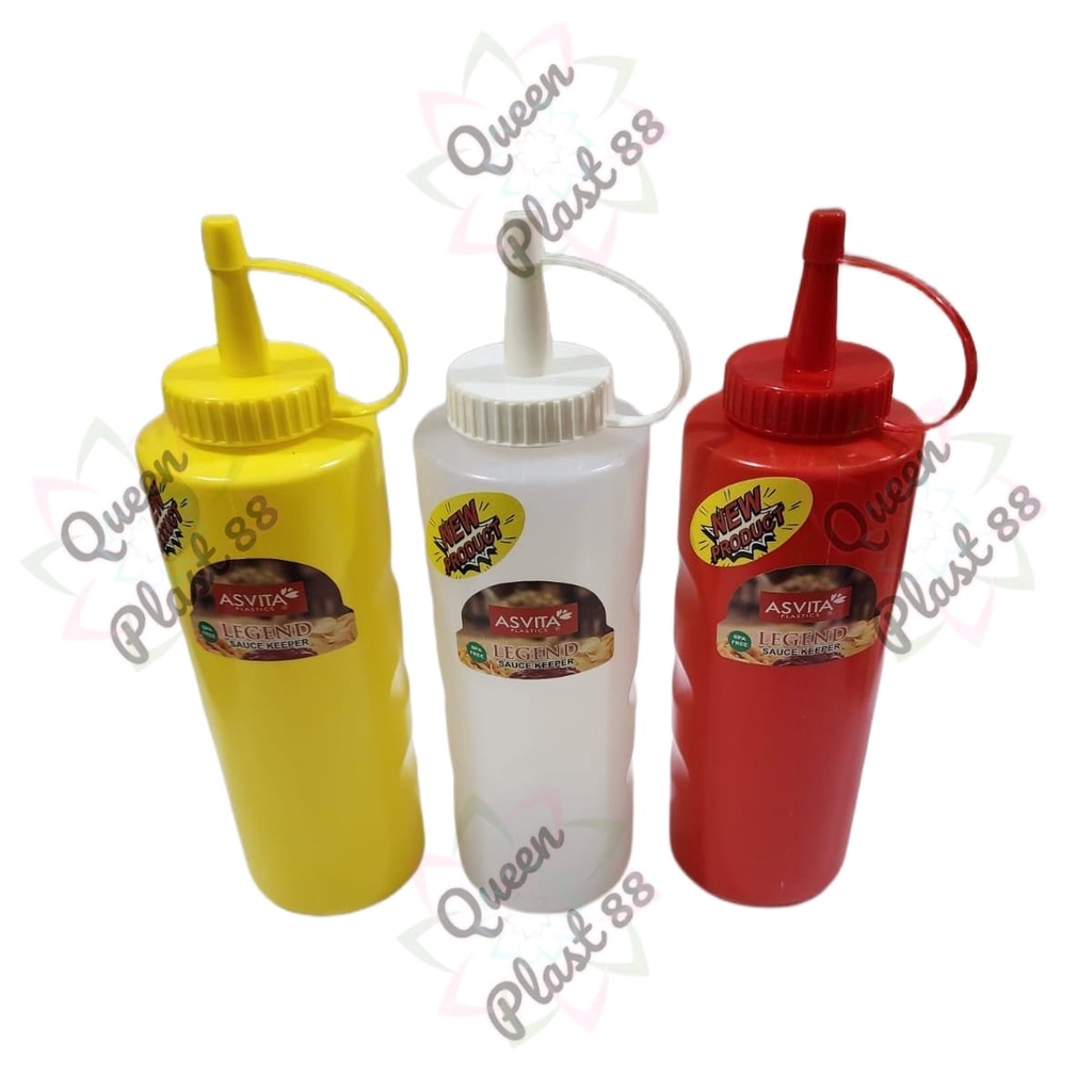 Jual Botol kecap plastik/botol saus 525 ml Legend | Shopee Indonesia