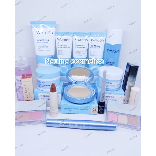 Jual Wardah Paket Seserahan Lengkap Original / Paket Wardah Makeup ...