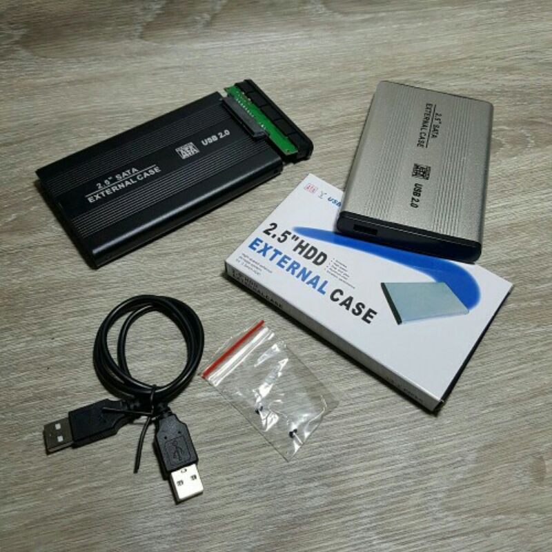 Jual casing cassing case enclosure docking membuat harddisk hard disk hdd external model sata 2 ...