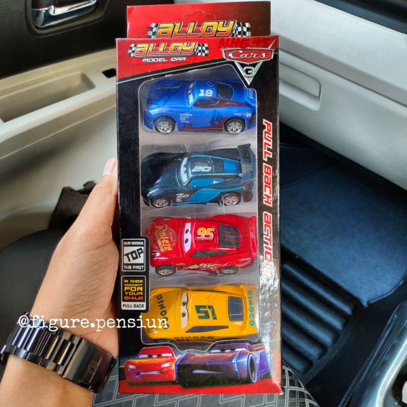 Jual MAINAN CARS 3 ALLOY MODEL CAR DINOCO LIGHTNING MCQUEEN JACKSON ...