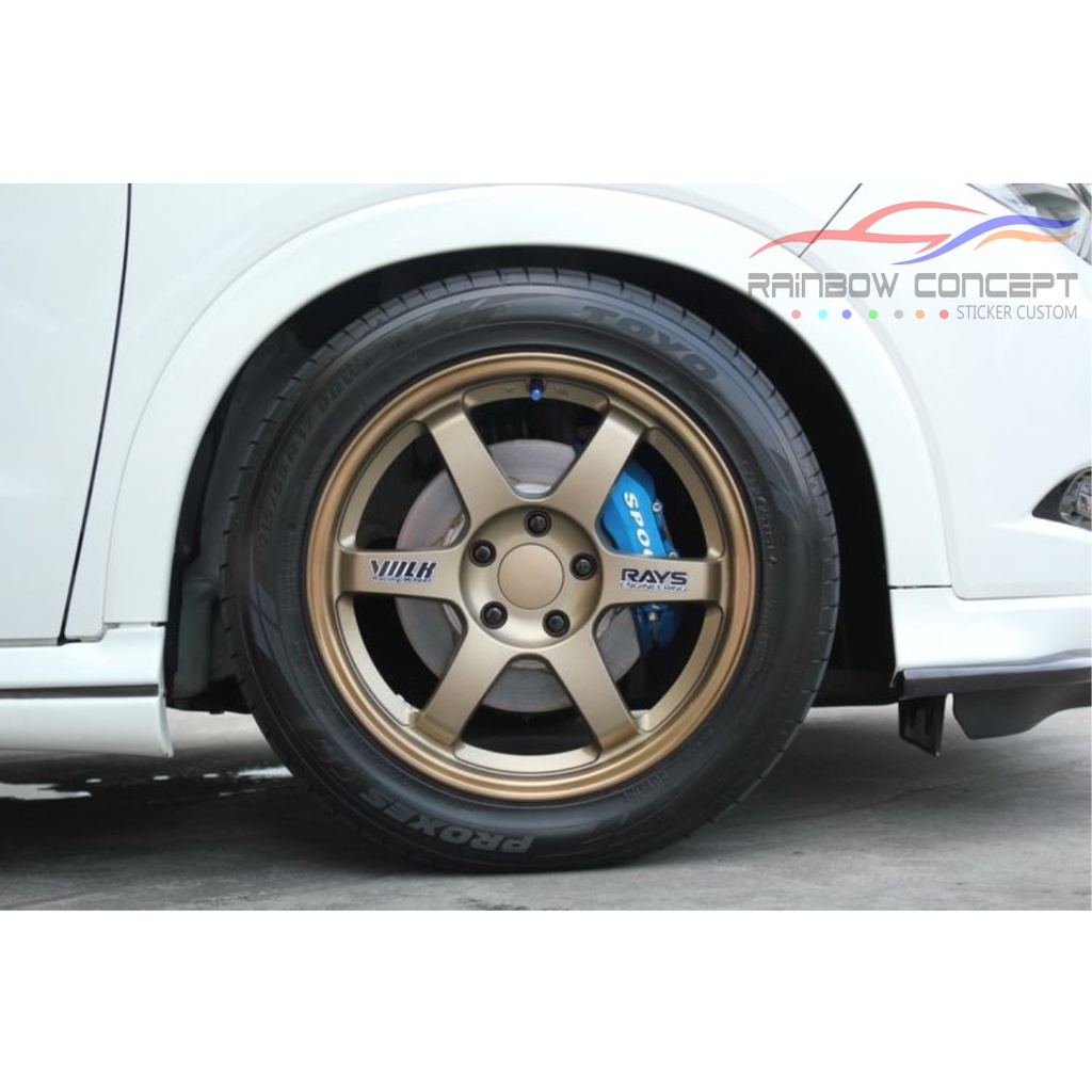 Jual sticker volk racing wheel stiker rays engineering 8 pcs | Shopee ...