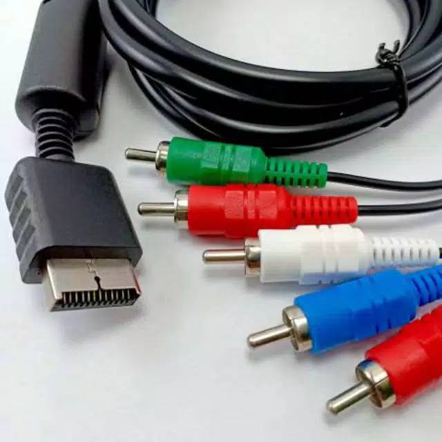 Jual KABEL AV Componen KOMPONEN 5 KAKI PS2 PS3 | Shopee Indonesia
