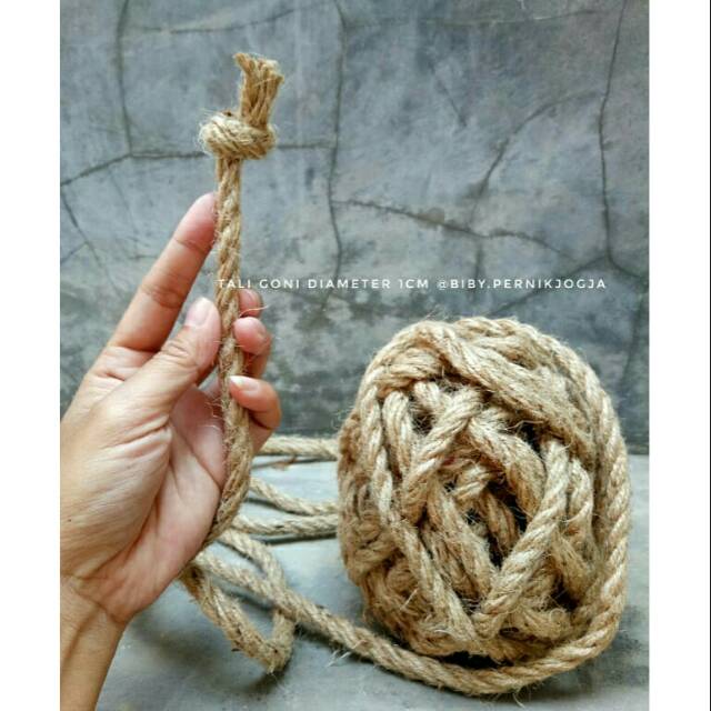Jual Tali Goni diameter 1cm (harga per meter) | Shopee Indonesia
