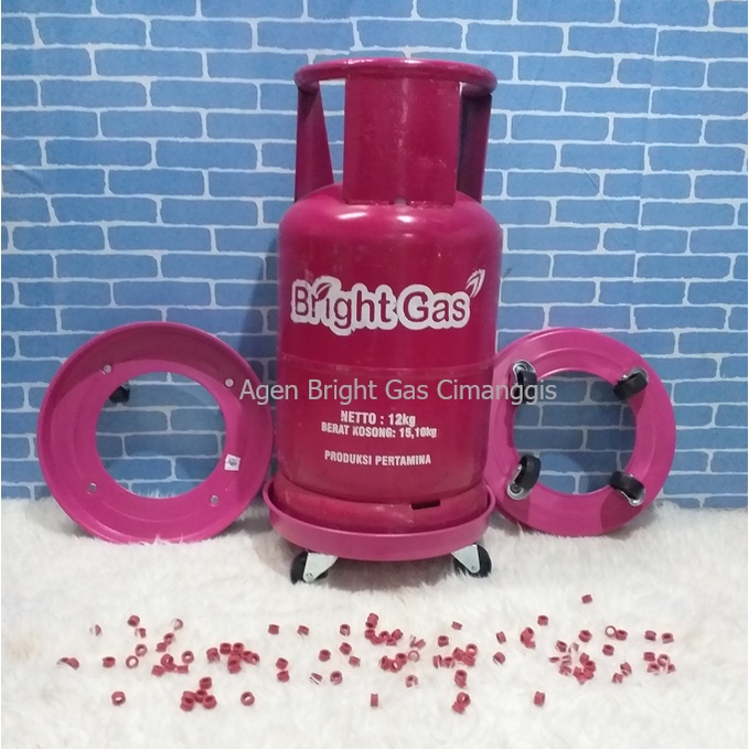 Jual PAKET BRIGHT GAS 12 KG PLUS ISI + TATAKAN KENMASTER | Shopee Indonesia