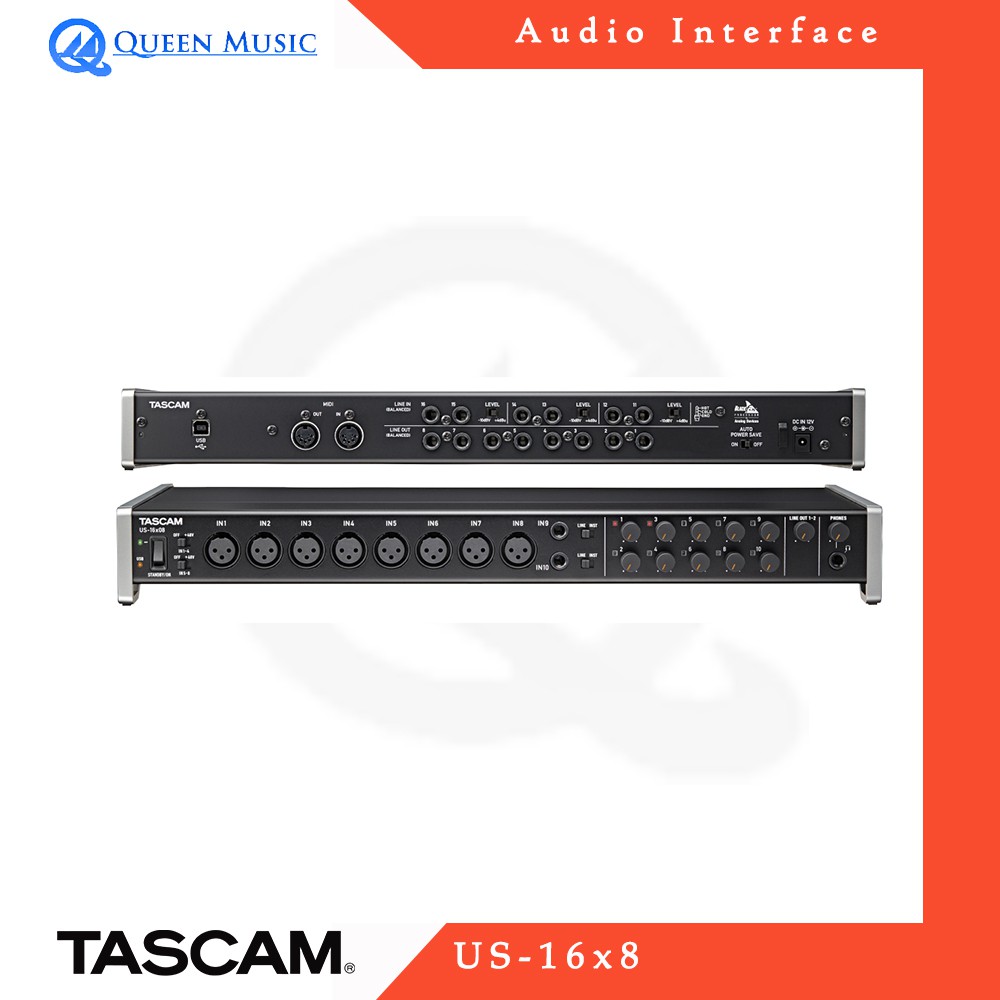 Jual USB Audio / MIDI Interface Tascam US-16x08 16-input Audio ...