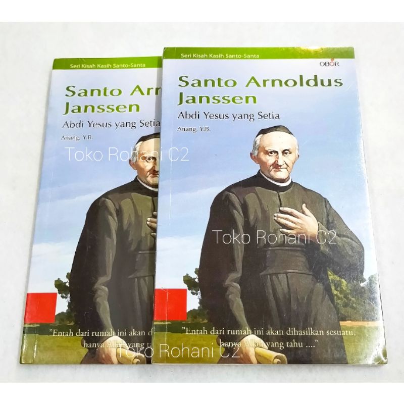 Jual Buku Santo Arnoldus Janssen (Abdi Yesus Yang Setia) - Buku Rohani - Buku Obor | Shopee ...