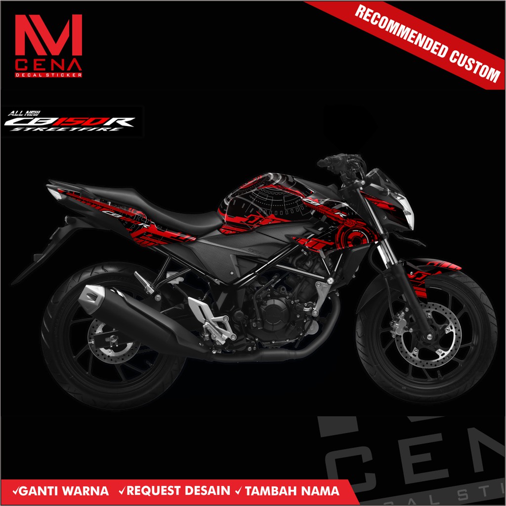 Jual Sticker Decal CB150R v2 full body Sticker CB 150R Striping CB 150R ...