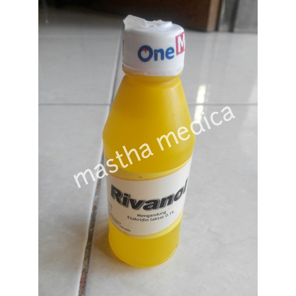 Jual Cairan Rivanol anti septik penyembuh luka 100 ml 100 cc OneMed ...