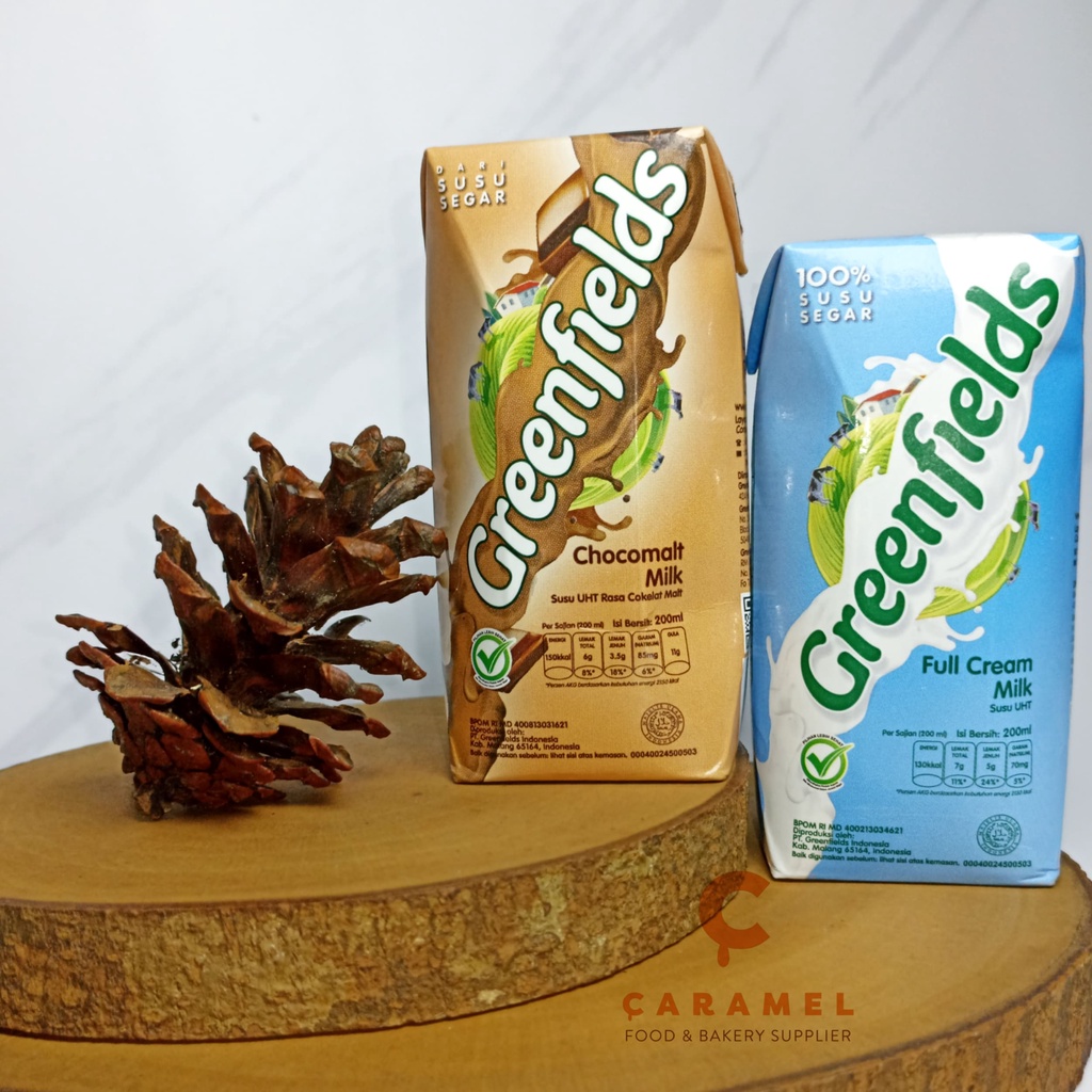 Jual Susu Greenfields UHT 200 ml Full Cream Coklat Strawberry Milk ...