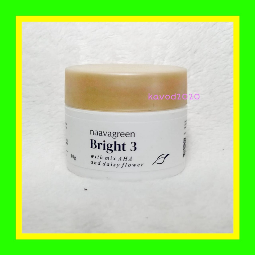 Jual Naavagreen Bright 3 Day Cream 10 gram by dr Fredi Setyawan ...