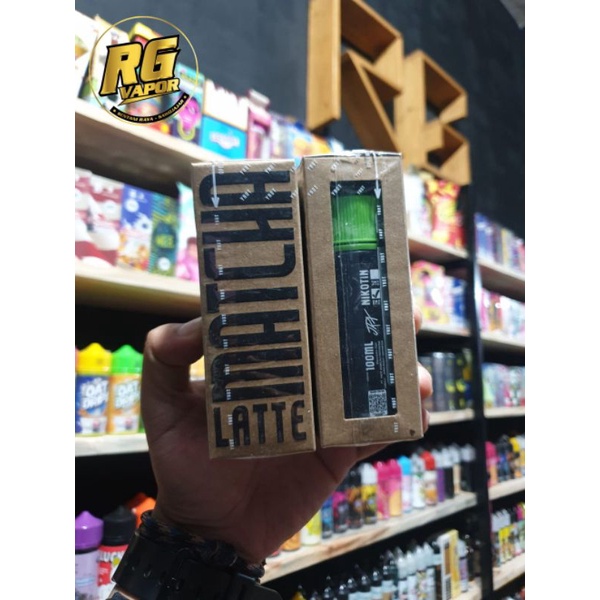 Jual Liquid Matcha Latte 100ml Signature Series / Gold Batch, Liquid ...