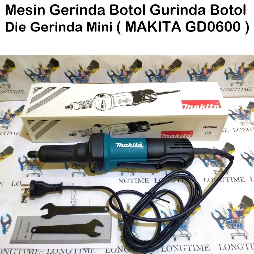 Jual Makita GD0600 Mesin Gerinda Botol Gurinda Botol Die Gerinda Mini 220V Makita GD 0600 mini ...