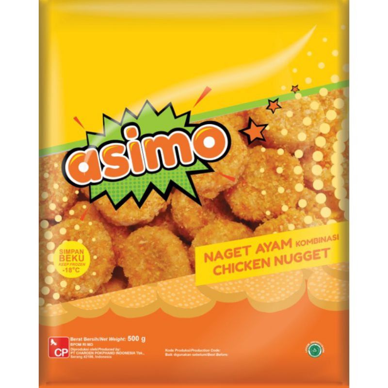Jual ASIMO CHICKEN NUGGET COIN KEMASAN 500 GRAM | Shopee Indonesia