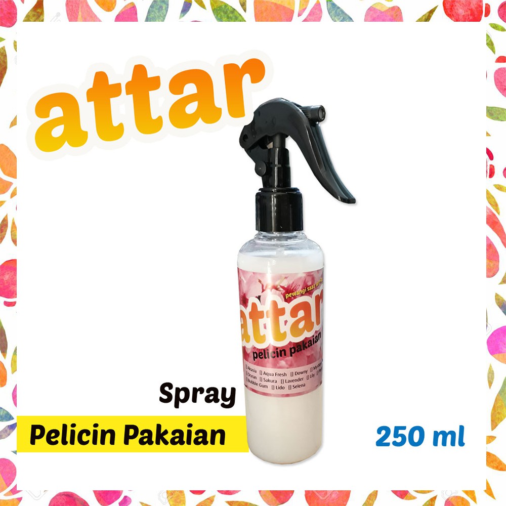 Pelicin Setrika ATTAR Botol Spray - Pelembut Pewangi Pengharum Laundry ...