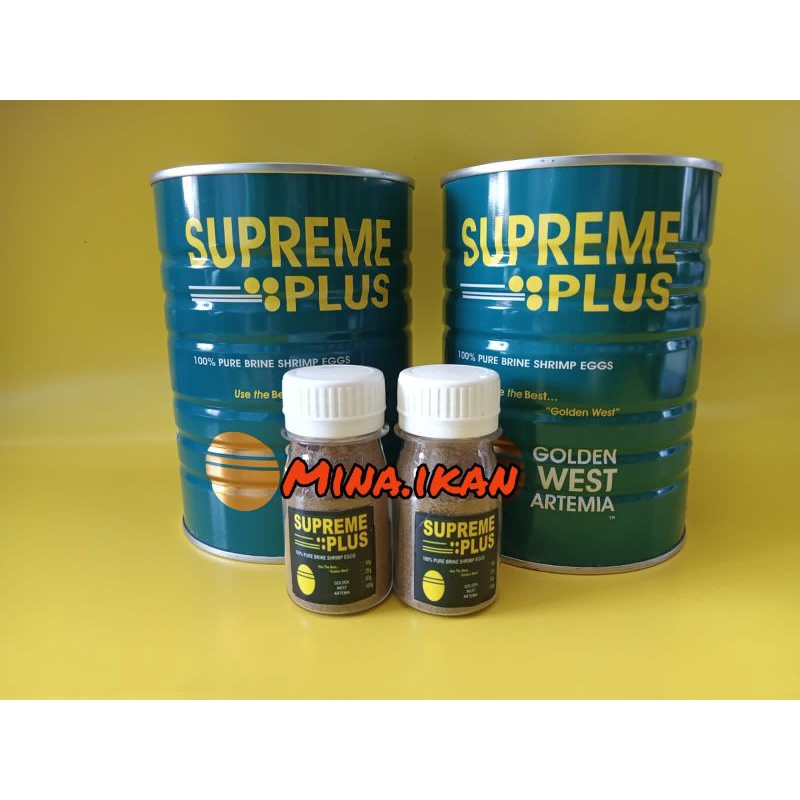Jual Supreme Plus Artemia 20 gram Golden West Capsulated Pakan Anak ...