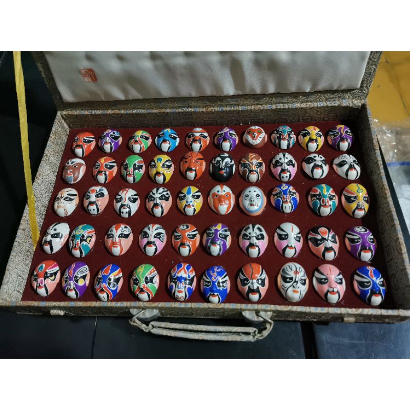Jual Miniature topeng opera China Klasik | Shopee Indonesia