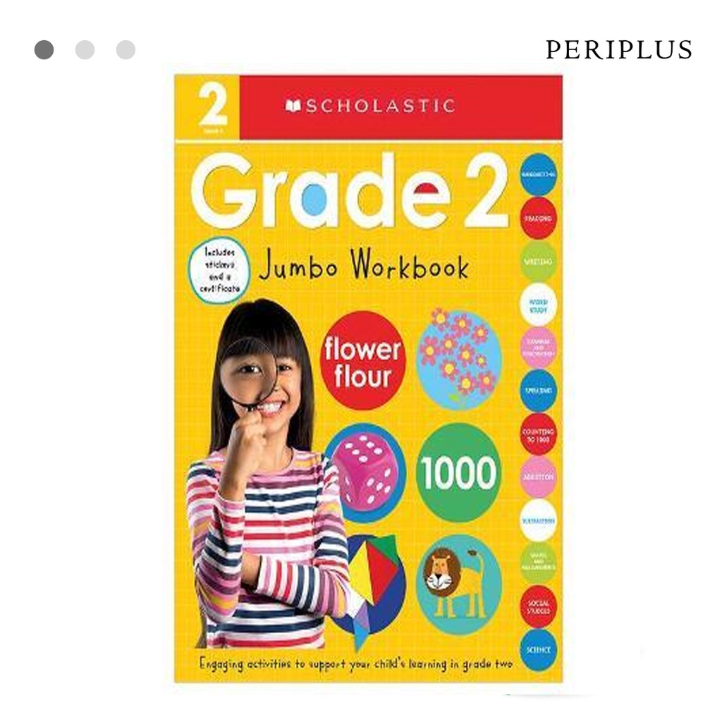 Jual Scholastic Early Learners: Second Grade Jumbo Work-9781338715606 ...