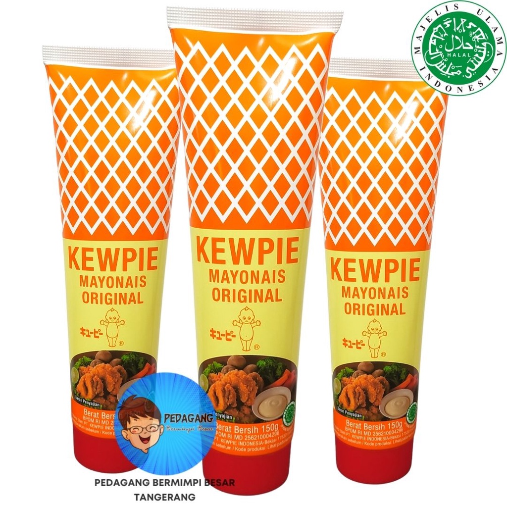 Jual KEWPIE MAYONAIS ORIGINAL 150gr Japanese Mayo Mayonnaise Tube 150 gram | Shopee Indonesia