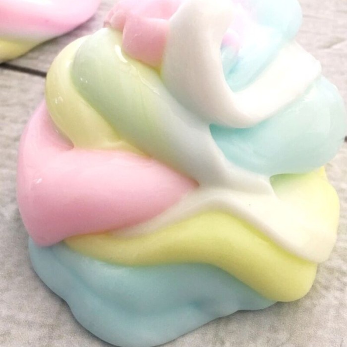 Jual COTTON CANDY SLIME 200 ML by CforCLOVER tofu slime pastel murah ...